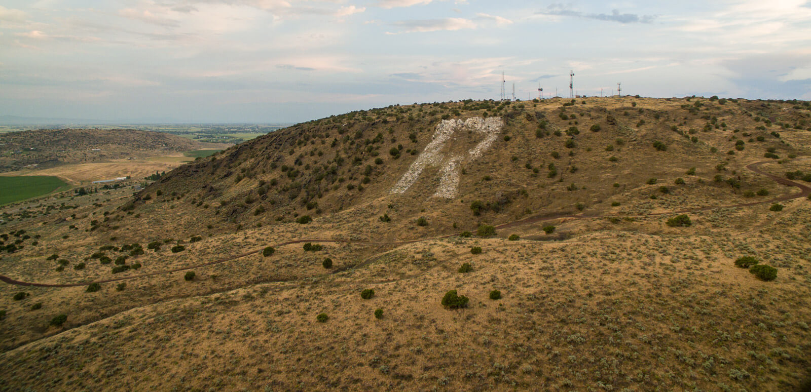"R" Mountain or The Menan Butte - Rexburg Online