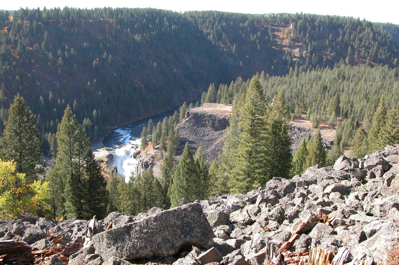 Lower Mesa Falls - Ashton, ID - (Targee National Forrest) - Rexburg Online